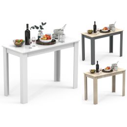 Vcm Holz Esstisch H. 76 x B. 110 x T. 50 cm K&uuml;chentisch Speisetisch Tisch Esal
