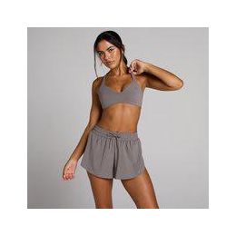 Myprotein MP Damen Tempo Sport-BH mit gedrehtem R&uuml;cken-Detail &ndash; Dark Truffle - XXL