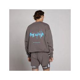 Myprotein MP Unisex Hybrid Grafik-Sweatshirt - Aschgrau - XXL