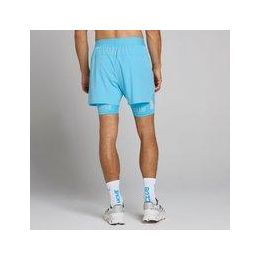 Myprotein MP Herren Hybrid Lightweight 5 2-in-1 Shorts - Cerulean Blue - M