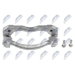 NTY Halter, Bremssattel HZP-FR-031A Vorderachse beidseitig f&uuml;r Ford MAZDA