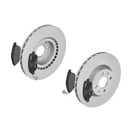 ATE Bremsensatz, Scheibenbremse 1420-22312 Vorderachse bel&uuml;ftet 284mm 22mm f&uuml;r Peugeot Citro&euml;n Fiat