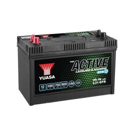 Yuasa Starterbatterie YBX ACTIVE LEISURE & MARINE EFB 12 V, 100 Ah, 750 A L31-EFB 12V 68Ah 750A
