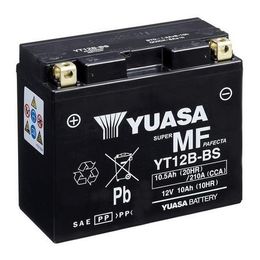 Yuasa Starterbatterie AGM YT12B Maintenance Free 12V 10Ah 210A 68Ah