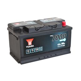 Yuasa Starterbatterie YBX7000 EFB Start Stop Plus 12 V, 75 Ah, 730 A YBX7110 12V 68Ah 730A f&uuml;r Ford