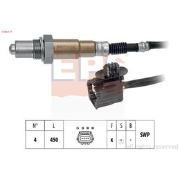 EPS Lambdasonde 1.998.117 f&uuml;r RENAULT