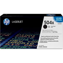 HP Original 504X Toner schwarz hohe Kapazit&auml;t 10.500 Seiten (CE250X)