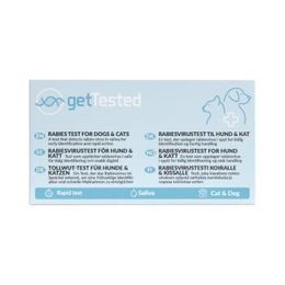 GetTested Tollwut-Test Hund & Katze