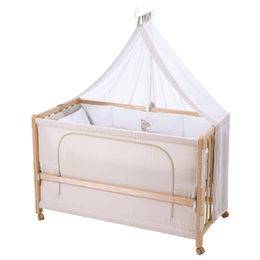 Roba Room Bed 'Liebhab&auml;r', ca. 60 x 120 cm, Beistellbett zum Elternbett inkl. kompletter Ausstattung