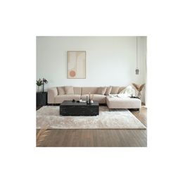Home Deluxe Ecksofa TORINO - 344 x 178 cm Beige Rechts