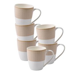 Ritzenhoff & Breker Ritzenhoff & Breker Henkelbecher Geo 350 ml 6er Set