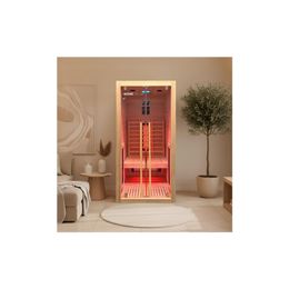 Home Deluxe Infrarotkabine SONORA S - 90 x 90 cm f&uuml;r 1 Person