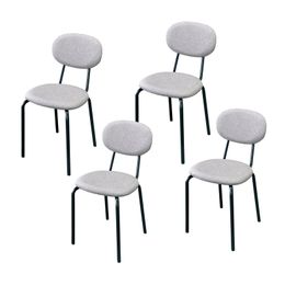 HTI-Living Stuhl Anella Cappucchino 4er-Set