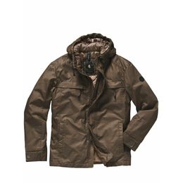 Mey & Edlich Mey & Edlich Herren Dry-Wax-Outdoorjacke Braun 100 % Baumwolle