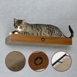 Canadian Cat Company Kratzbrett Cloud f&uuml;r die Wand braun