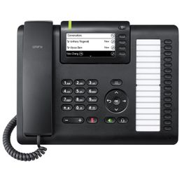 Unify OpenScape Desk Phone CP400 VoIP-Telefon, schwarz