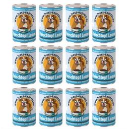 fress-express Fleischtopf Lamm Nassfutter Hund 12x800 g