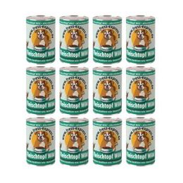 fress-express Fleischtopf Wild Nassfutter Hund 12x400 g