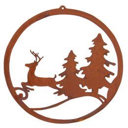 buttinette Rost-Ring "Elch", 30 cm &Oslash;