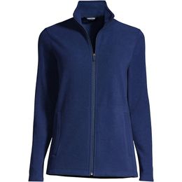 LANDS' END Anyweather Fleece-Jacke in Plus-Gr&ouml;&szlig;e, Damen, size: plus, Blau, Polyester, by Lands' End