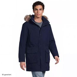 LANDS' END EXPEDITIONS Daunenparka f&uuml;r Herren, Herren, size: regular, Blau, Polyester, by Lands' End