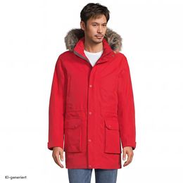 LANDS' END EXPEDITIONS Daunenparka f&uuml;r Herren, Herren, size: regular, Rot, Polyester, by Lands' End