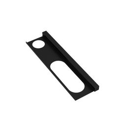 HEWI Waschtischprofil 950.13.0007SC 470mm, mit Ablage 360x102mm, dunkelgrau perlglimmer tiefmatt, Loch links