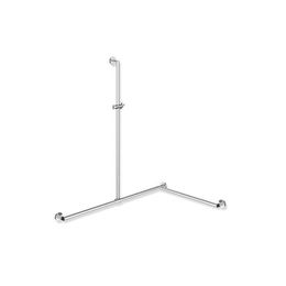 HEWI System 900 Duschhandlauf 900.35.33240 1250 x 1185 x 765 mm, Ausf&uuml;hrung rechts