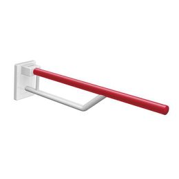 HEWI Duo St&uuml;tzklappgriff 950.50.1409133 signalwei&szlig;, Kunststoff, 900 mm, rubinrot