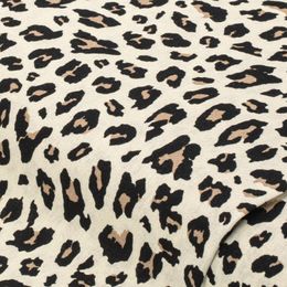 buttinette Viskose-Leinen "Leopard", natur-color