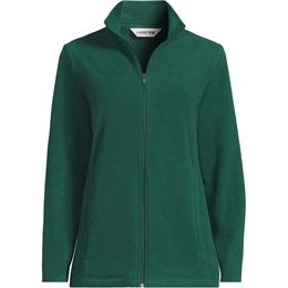 LANDS' END Anyweather Fleece-Jacke in Plus-Gr&ouml;&szlig;e, Damen, size: plus, Gr&uuml;n, Polyester, by Lands' End