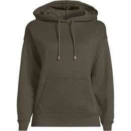 LANDS' END Serious Sweats Kapuzen-Sweatshirt f&uuml;r Damen, Damen, size: regular, Gr&uuml;n, Baumwoll-Mischung/Polyester-Mischung, by Lands' End