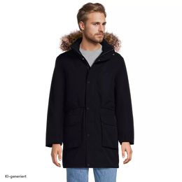 LANDS' END EXPEDITIONS Daunenparka f&uuml;r Herren, Herren, size: regular, Schwarz, Polyester, by Lands' End