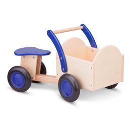 New Classic Toys Rutscher aus Holz mit Naturkasten in natur / blau Holzspielzeug