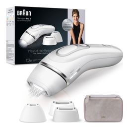 Braun IPL Haarentferner IPL Silk&middot;expert Pro 3 PL3230 (SkinPro 2.0 (SensoAdaptTM), automatische Hautton-Anpassung, bis zu 100 Lichtimpulse pro Minute, Sensitiv-Modus, Aufbewahrungstasche, Standard-, Pr&auml;zisions- und breiter Aufsatz)