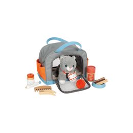 smallfoot Katze mit Tasche und Pflege-Set