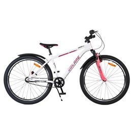 Volare Kinderfahrrad XC Race 26 Zoll Kinderrad in Wei&szlig;/Pink, Shimano Nexus 3