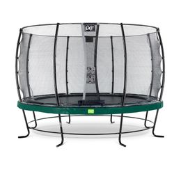 EXIT Elegant 366 (12ft) RUND + Sicherheitsnetz Economy gr&uuml;n