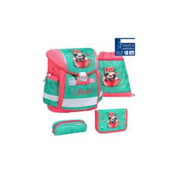 Belmil Rucksack ergonomisches Schulranzen-Set 4-teilig Cute Sloth Ranzen