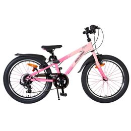 Volare Kinderfahrrad Mystic 20 Zoll Kinderrad in Rosa, 7 G&auml;nge
