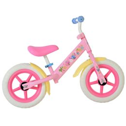 Volare Laufrad Disney Stitch 12 Zoll aus Metall, Kinderlaufrad ab 2 Jahren mit verstellbarem Sattel