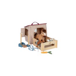 smallfoot Spielset Pferd mit Stall und Zubeh&ouml;r in der Tasche