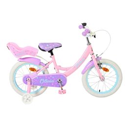 Volare Kinderfahrrad Olivia f&uuml;r M&auml;dchen 16 Zoll Kinderrad in Rosa