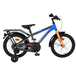 Volare Kinderfahrrad Thombike f&uuml;r Jungen 16 Zoll Kinderrad in Blau-Orange