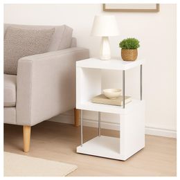 HTI-Living Standregal 2 F&auml;cher Thekla Wei&szlig;