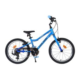 Volare Kinderfahrrad Venom f&uuml;r Jungen 18 Zoll Kinderrad in Blau, 6 G&auml;nge