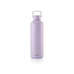 Equa Timeless Edelstahltrinkflasche Lavendel, 1000 ml, einwandig
