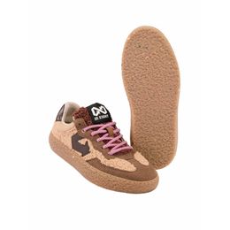 ID Eight Herren Damen-Sneaker Uriduri Teddy Braun 54 % Polyester (recycelt), 36 % Polyamid (recycelt), 10 % Apfelreste