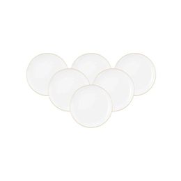 Seltmann Weiden Brotteller Liberty Goldrand &oslash; 17,5 cm 6er Set