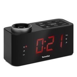 Technisat DIGICLOCK 3 Radiowecker mit Projektion, UKW-Radio & Snooze